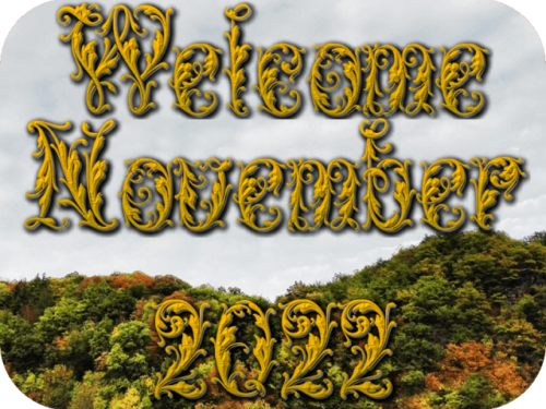 Welcome November 2022 | Rob Knowlan