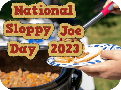 National Sloppy Joe Day 2023 | Rob Knowlan