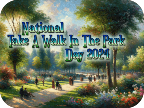 National Take A Walk In The Park Day 2024 | Rob Knowlan