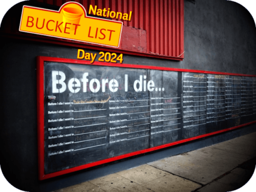 National Bucket List Day 2024 | Rob Knowlan