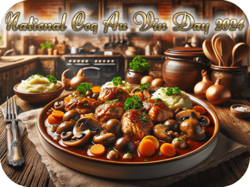 National Coq Au Vin Day 2024 | Rob Knowlan