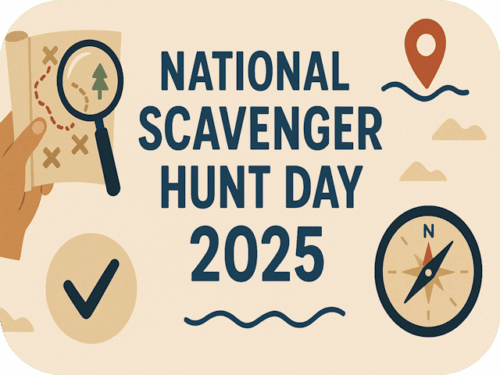 National Scavenger Hunt Day 2025 | Rob Knowlan