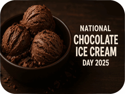 National Chocolate Ice Cream Day 2025 | Rob Knowlan