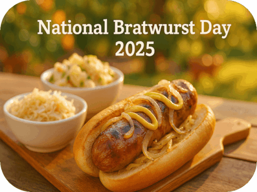 National Bratwurst Day 2025 | Rob Knowlan
