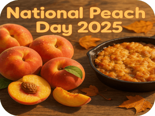 National Peach Day 2025 | Rob Knowlan