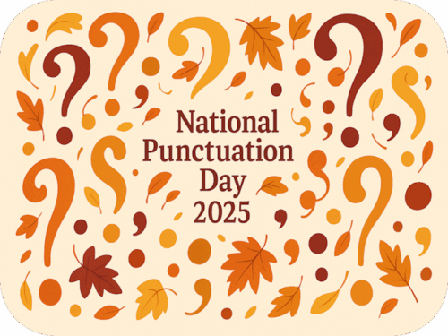 National Punctuation Day 2025 | Rob Knowlan